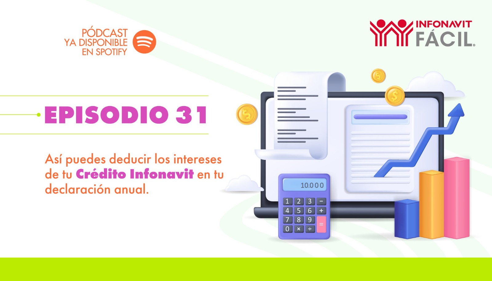 Así puedes deducir los intereses de tu crédito Infonavit en tu ...